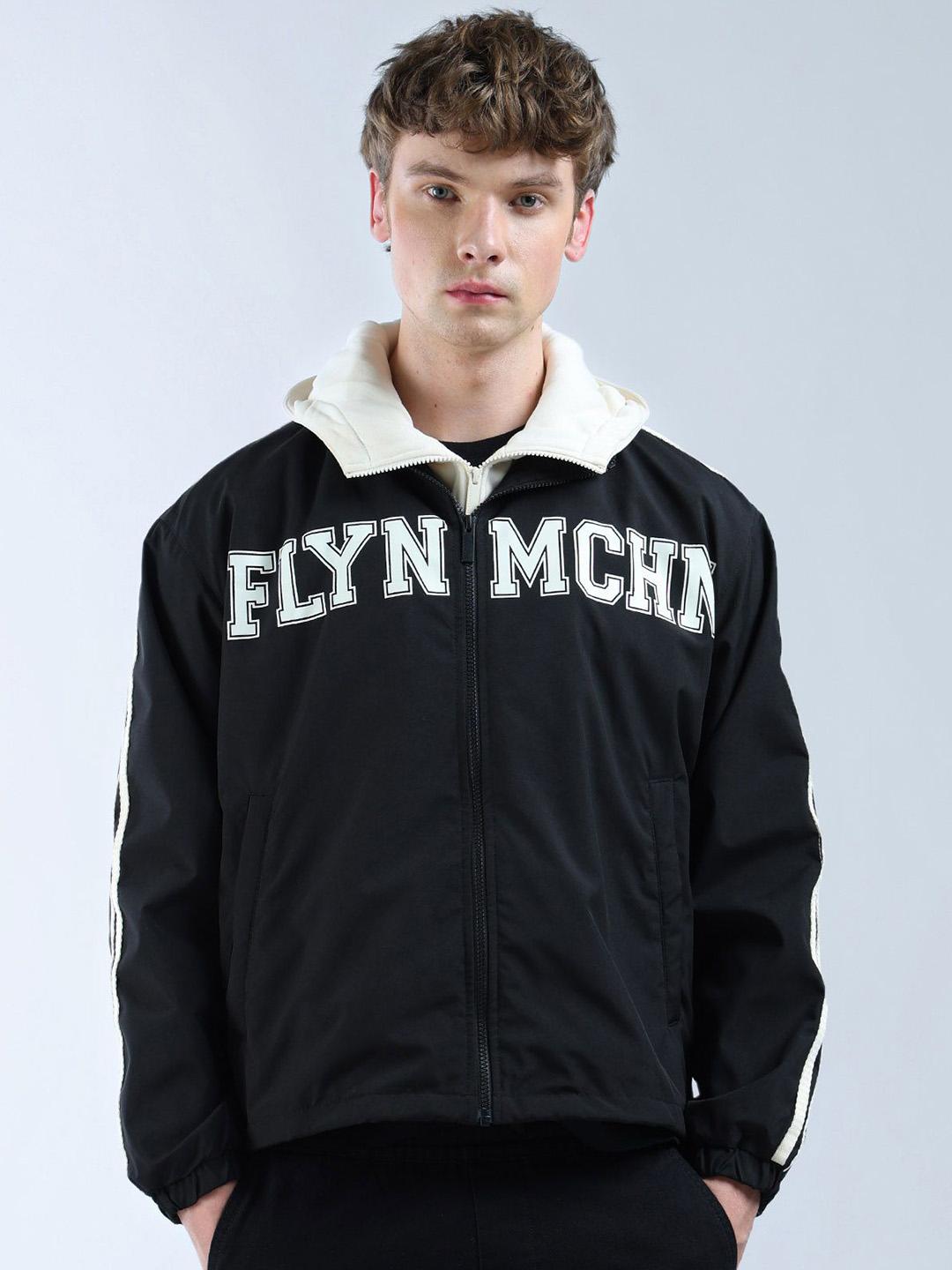Buy Flying Machine Brand Logo Printed Hooded Jacket - Jackets for Men ...