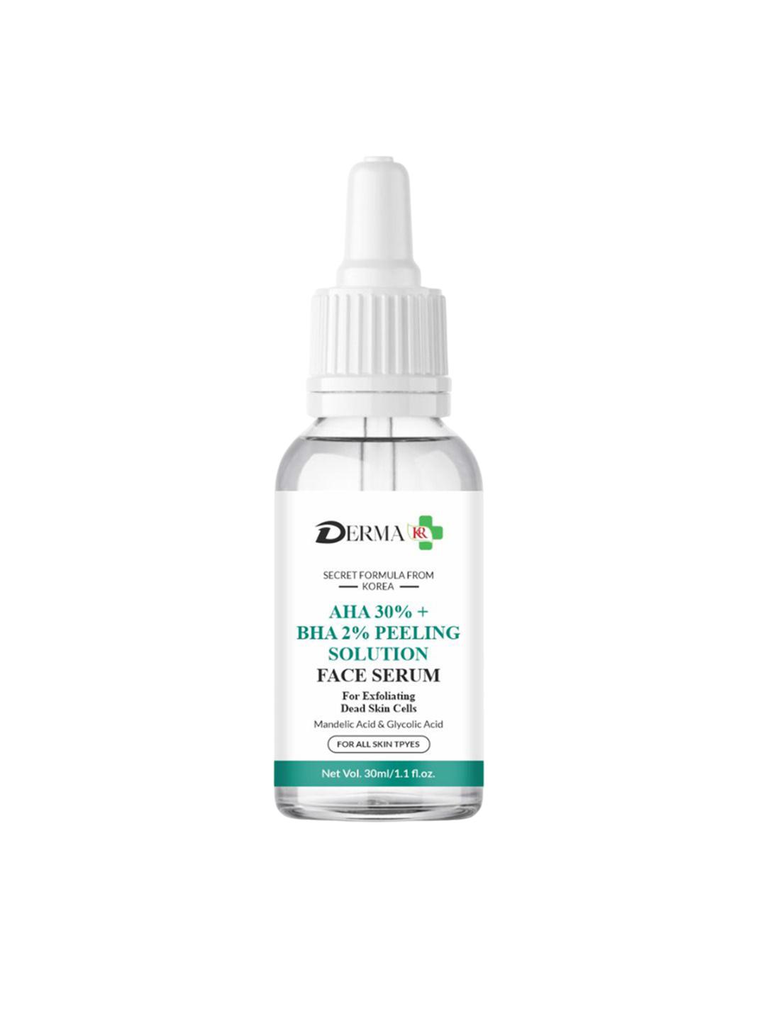 Buy DERMA KR AHA 30% + BHA 2% Peeling Solution Face Serum 30 Ml - Serum ...