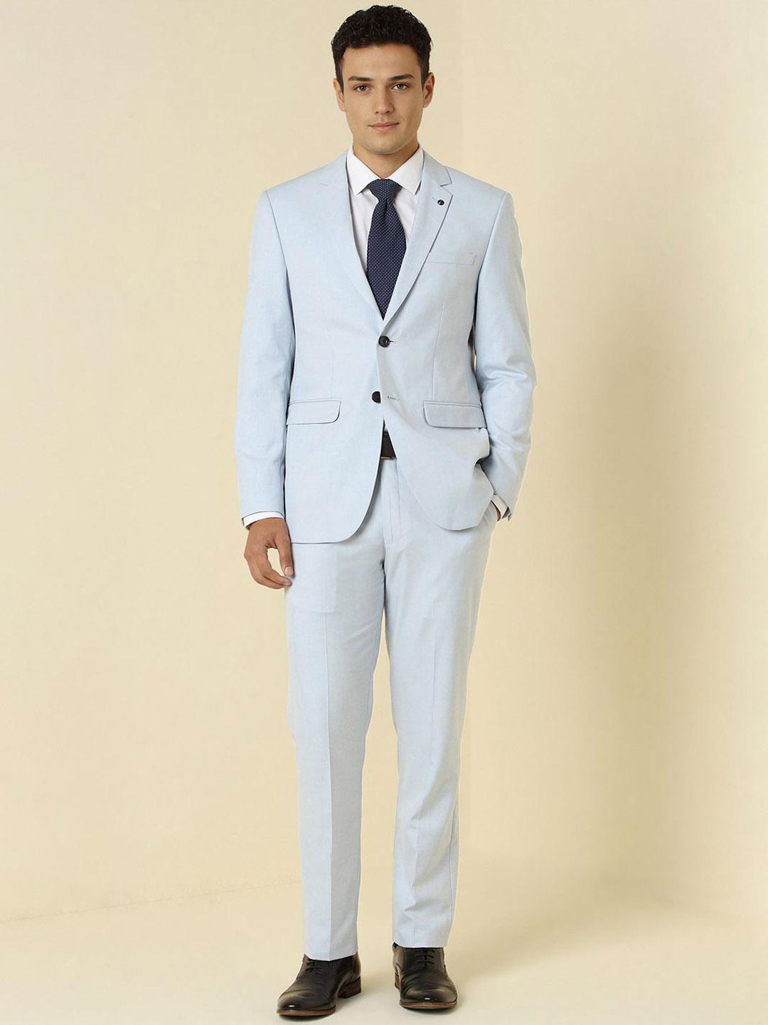 Buy Allen Solly Men Textured Two Piece Suit - Suits for Men 35543306 ...