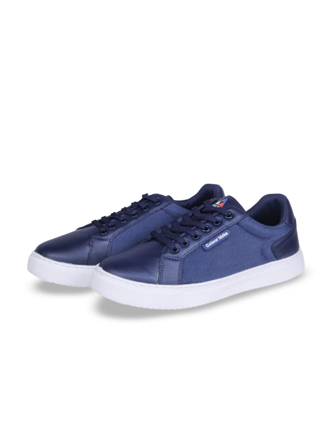 Buy Colour Kicks Men PU Lace Ups Sneakers - Casual Shoes for Men ...