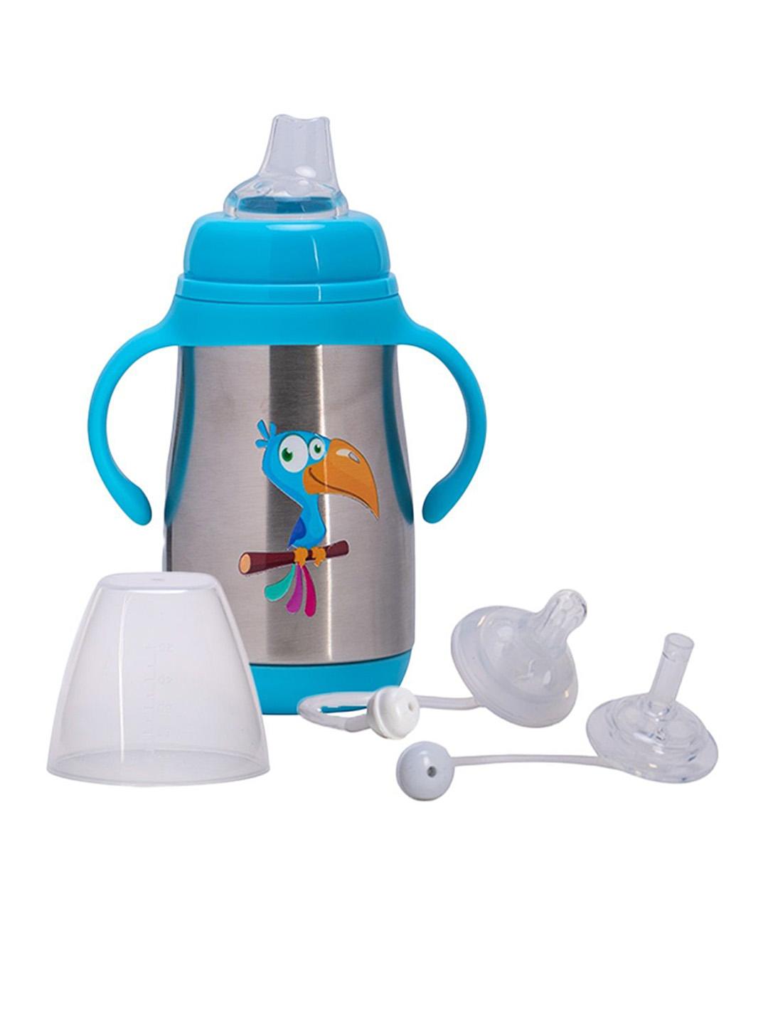 Buy Adore Gypsy 3 Stage Insulated Wall Steel Feeding Bottle 280 Ml ...