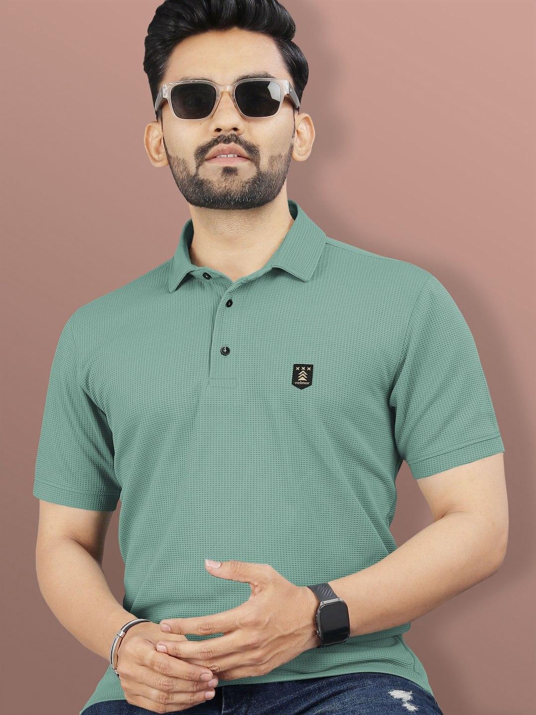Buy VeBNoR Polo Collar Short Sleeves T Shirt - Tshirts for Men 35681764 ...