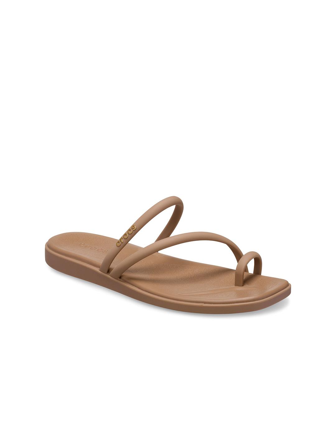 Buy Crocs Miami Women Textured Loop Flat Sandals - Flats for Women ...