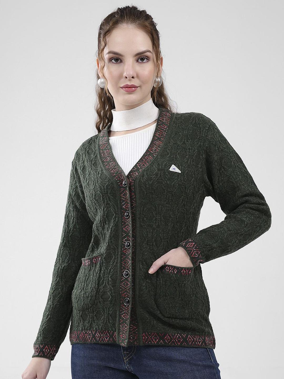 Buy Monte Carlo Women Woollen Cardigan - Sweaters for Women 35638222 ...