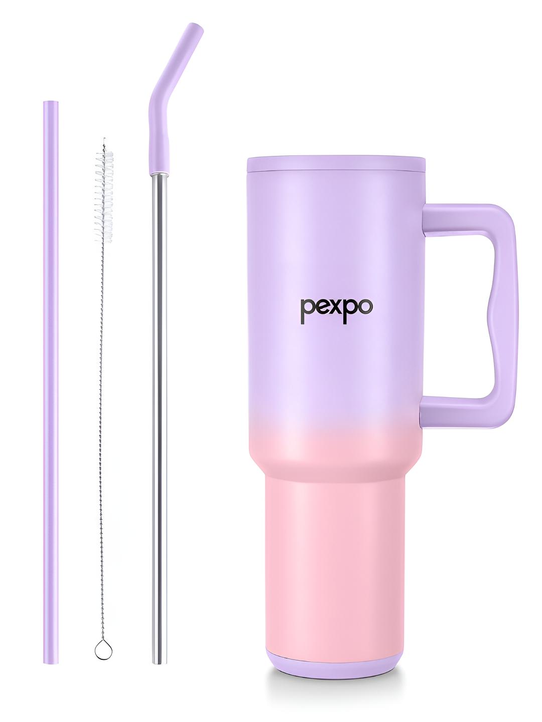 Buy Pexpo Stanzy Purple Pink ISI Certified Hot & Cold Double Wall ...