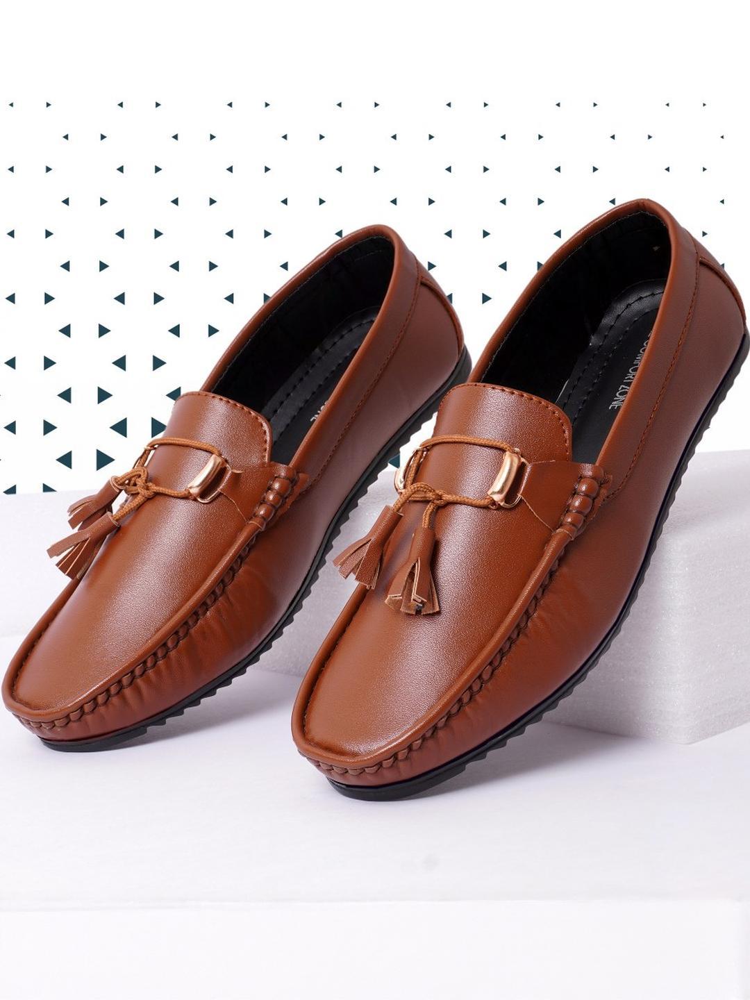 Buy FUNNY FIRE Men Lightweight Slip On Loafers - Casual Shoes for Men ...