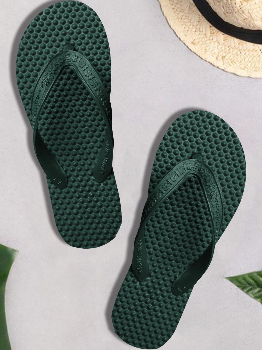 Buy Zevion Women Acupressure Thong Flip Flops - Flip Flops for Women ...