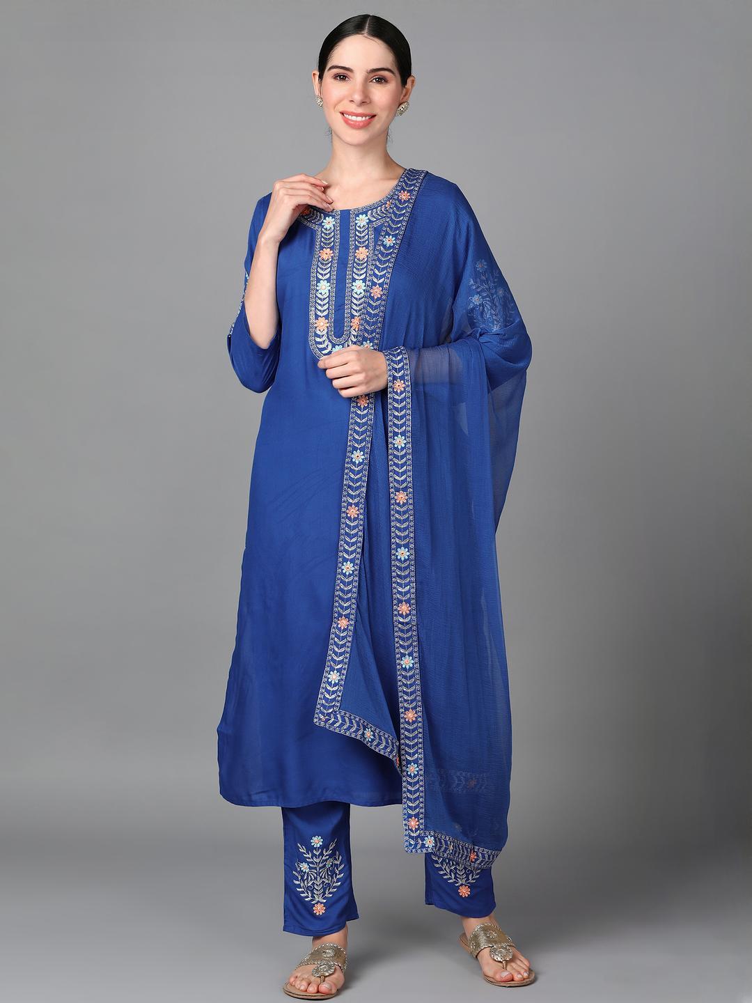 Buy Tarubi Women Solid Kurta Set - Kurta Sets for Women 35710754 | Myntra