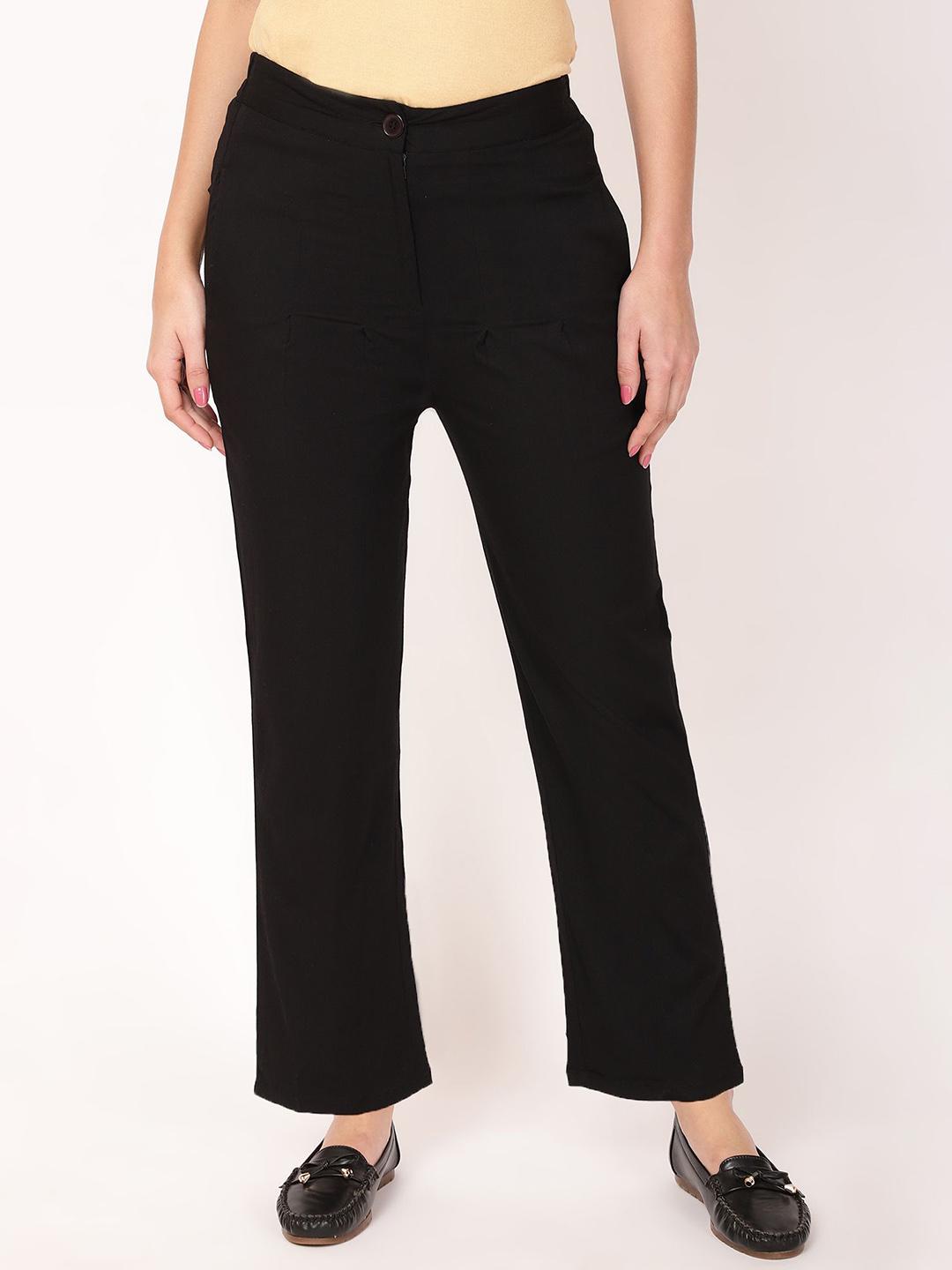 Buy FUTURO Women Regular Fit Trousers - Trousers for Women 35713508 ...