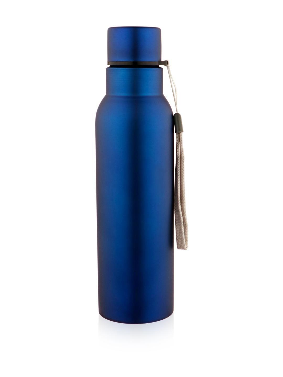 Buy Purex Blue Single Stainless Steel Solid Water Bottle - Water Bottle ...