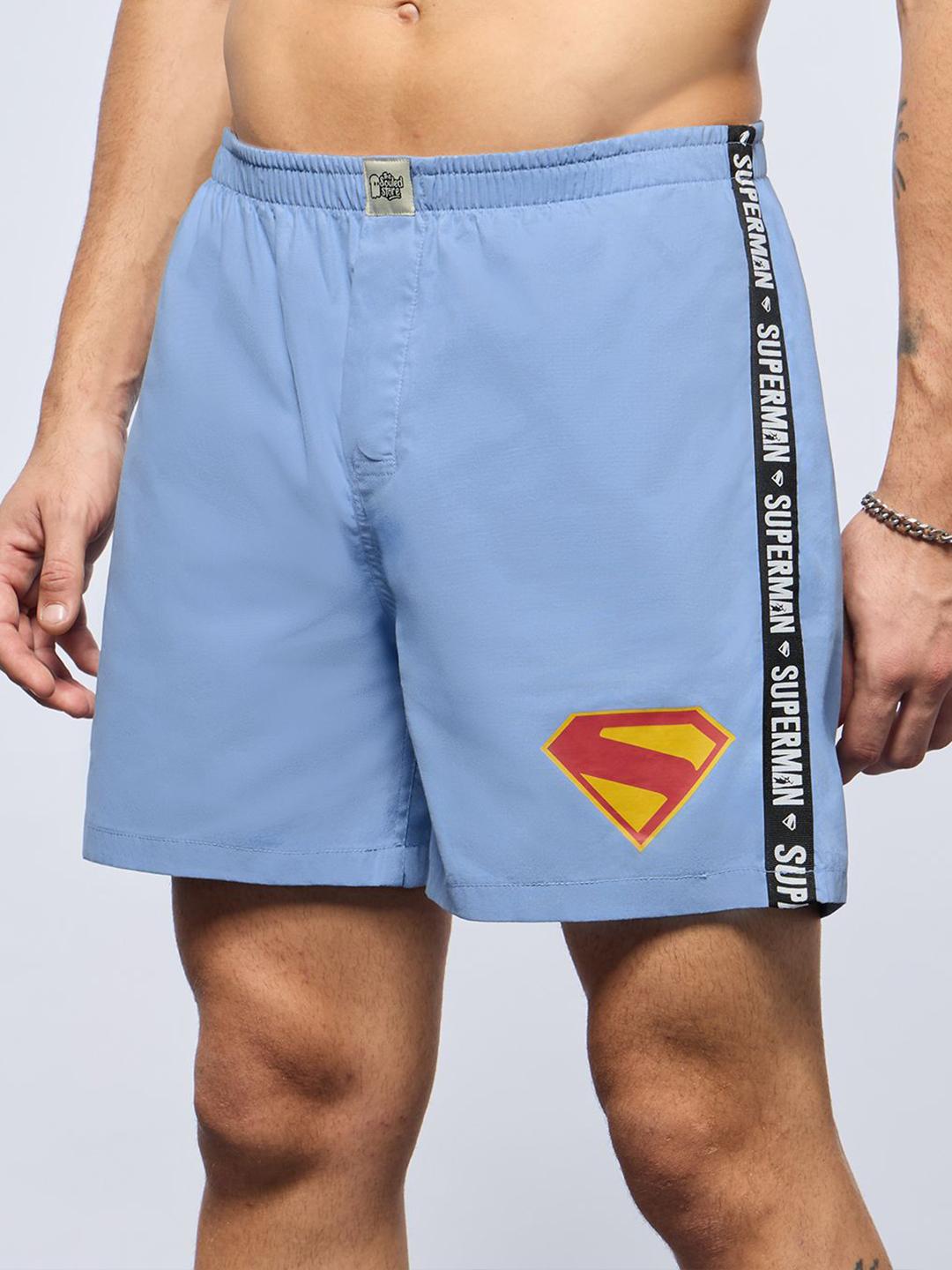 Buy The Souled Store Superman Logo Boxers 306814 - Boxers for Men ...