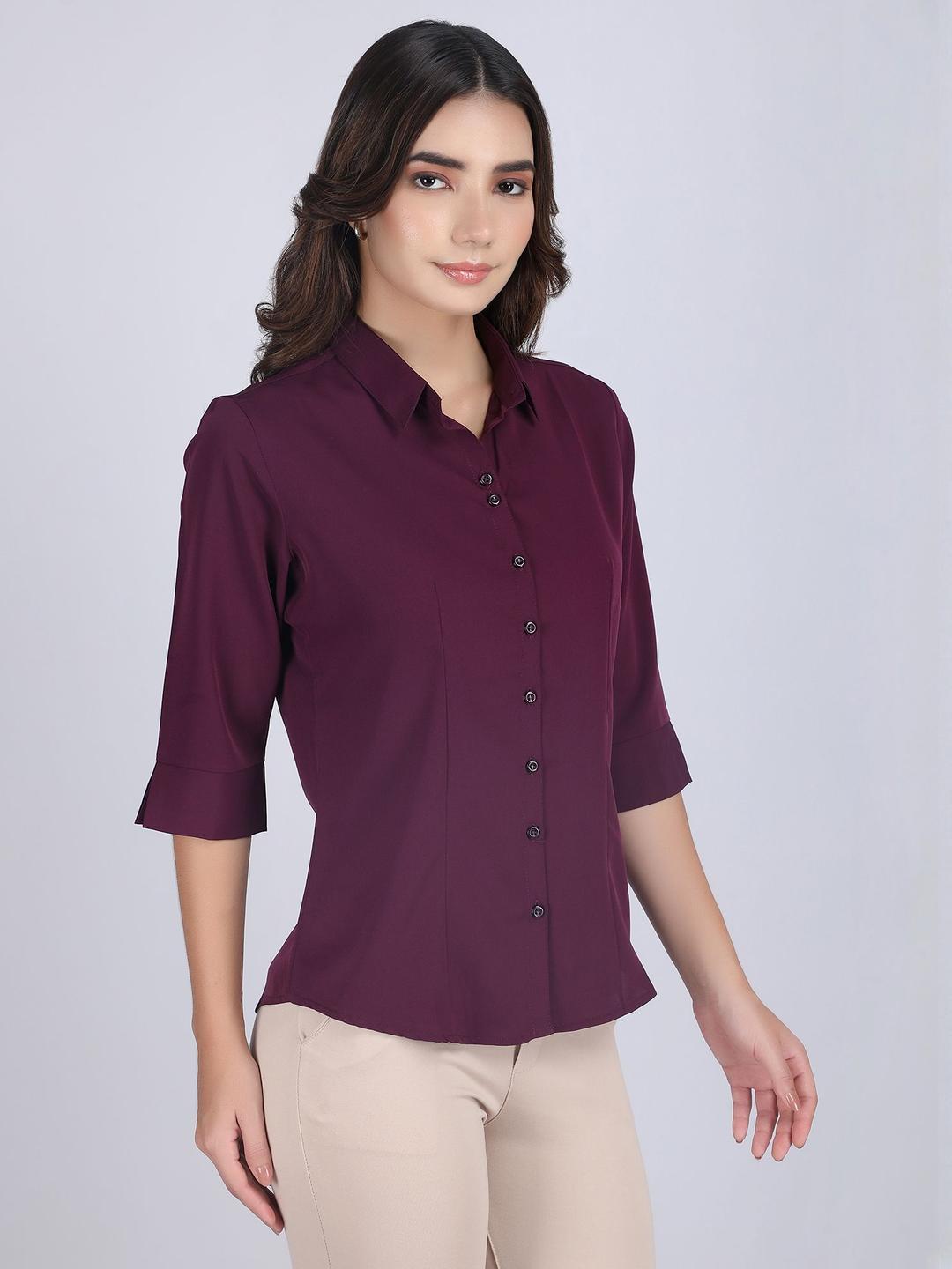 Buy Blue Ronin Women Standard Formal Shirt - Shirts for Women 35710730 ...