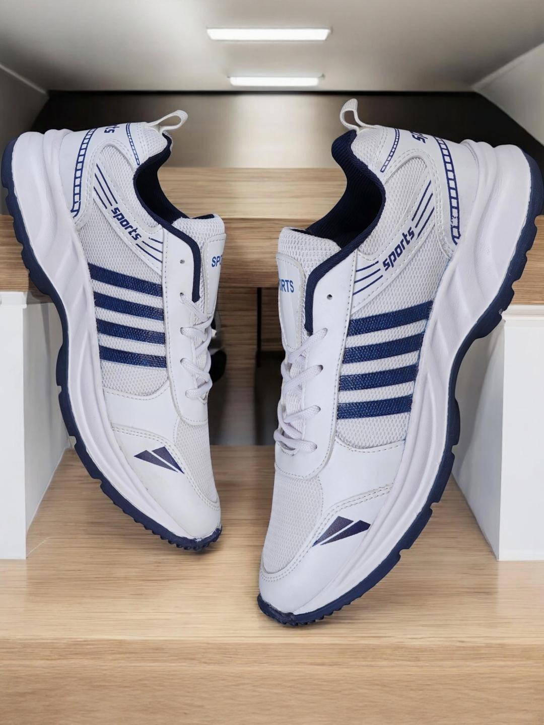 Buy Free Kicks Men White Synthetic Marking Running Sports Shoes ...