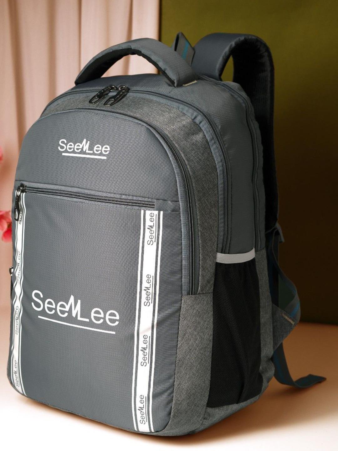 Buy Seenlee Men Typography Modern Lightweight Trendy Sleek Profile 25 L ...