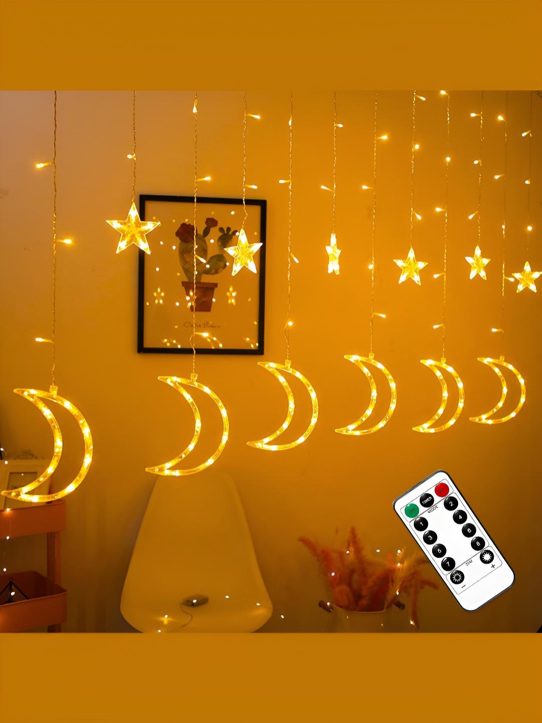 Buy The Purple Tree White Star Shape Festive LED String Lights - String ...