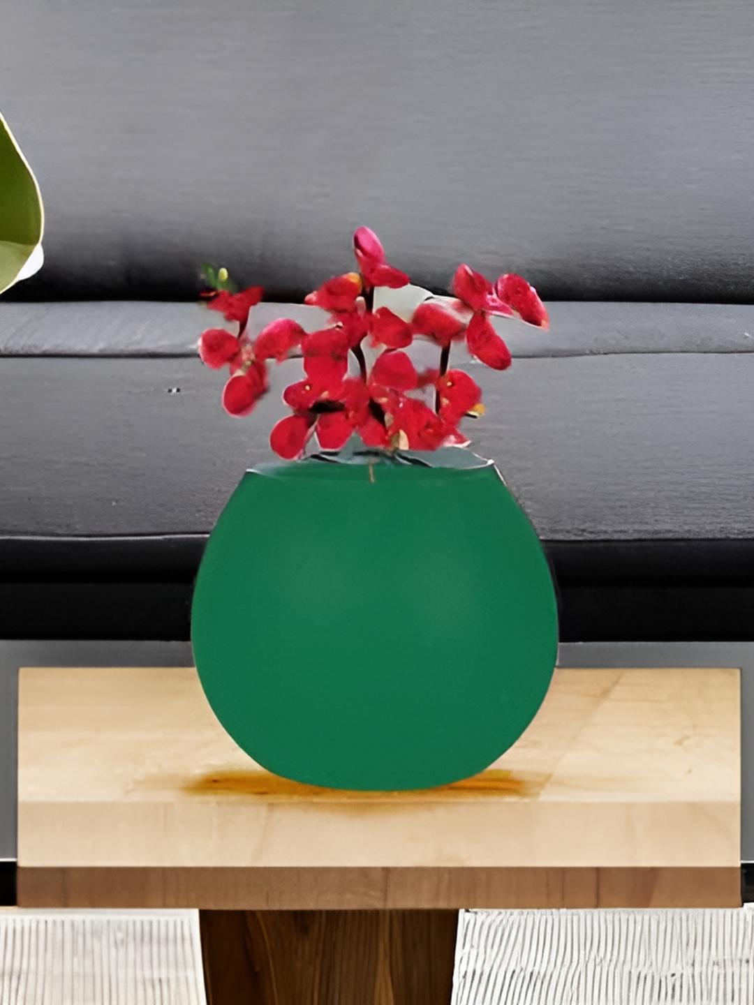Buy LASAKI Peblo Green Small Deep Jungle Ceramic Planters - Planters ...