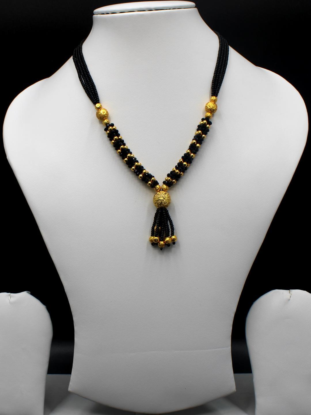 Buy Maharashtrian Tanmaniya Wedding Marathi Mani Mala Thushi ...