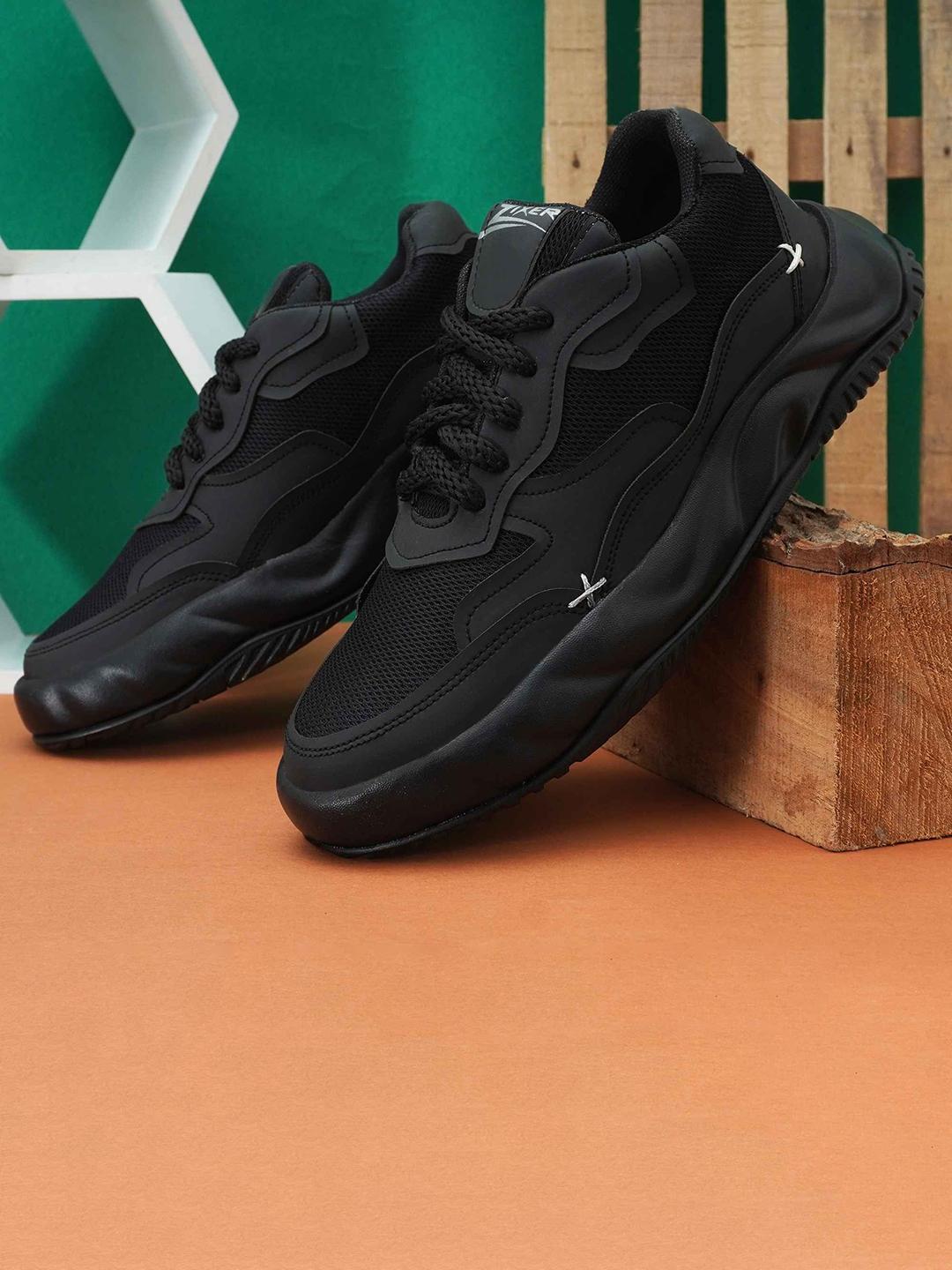 Buy Zixer Men Woven Design Lace Ups Lightweight Sneakers - Casual Shoes ...