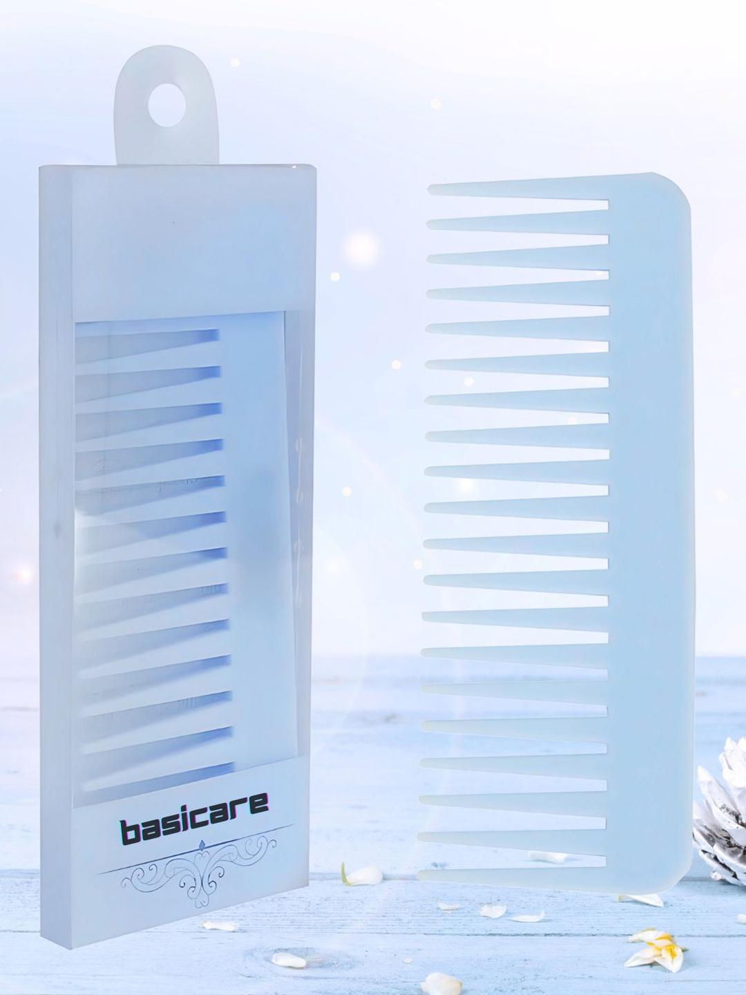 Buy Basicare Wide Tooth Comb For Detangling Blue - Hair Brush And Comb ...