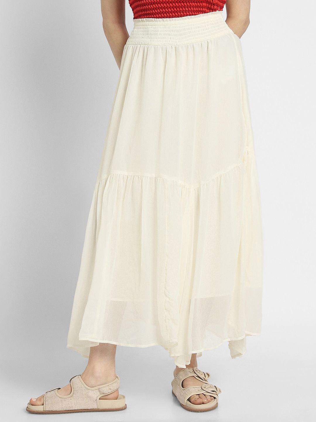 Buy American Eagle Outfitters Flared Maxi Skirt Skirts For Women