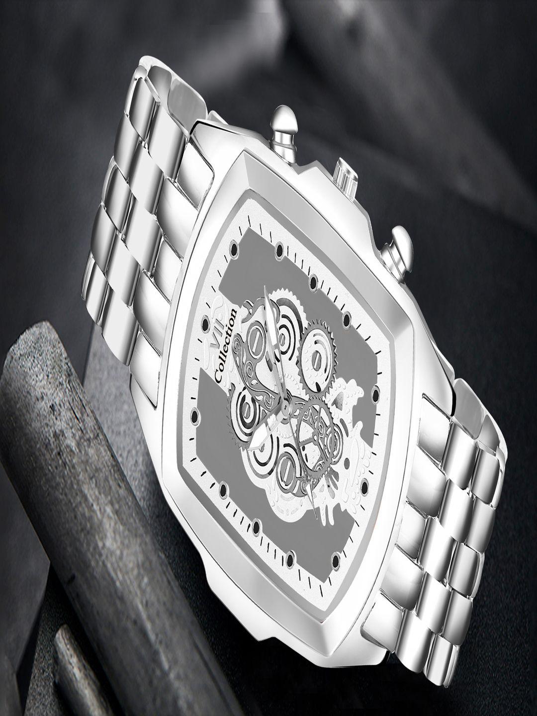 Buy Hala Men Skeleton Rectangular Butterfly Regular Analogue Watch 3002 ...