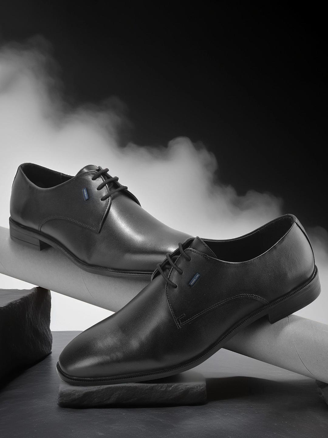 Buy Woodland Men Lace Up Formal Derby Shoes - Formal Shoes for Men ...