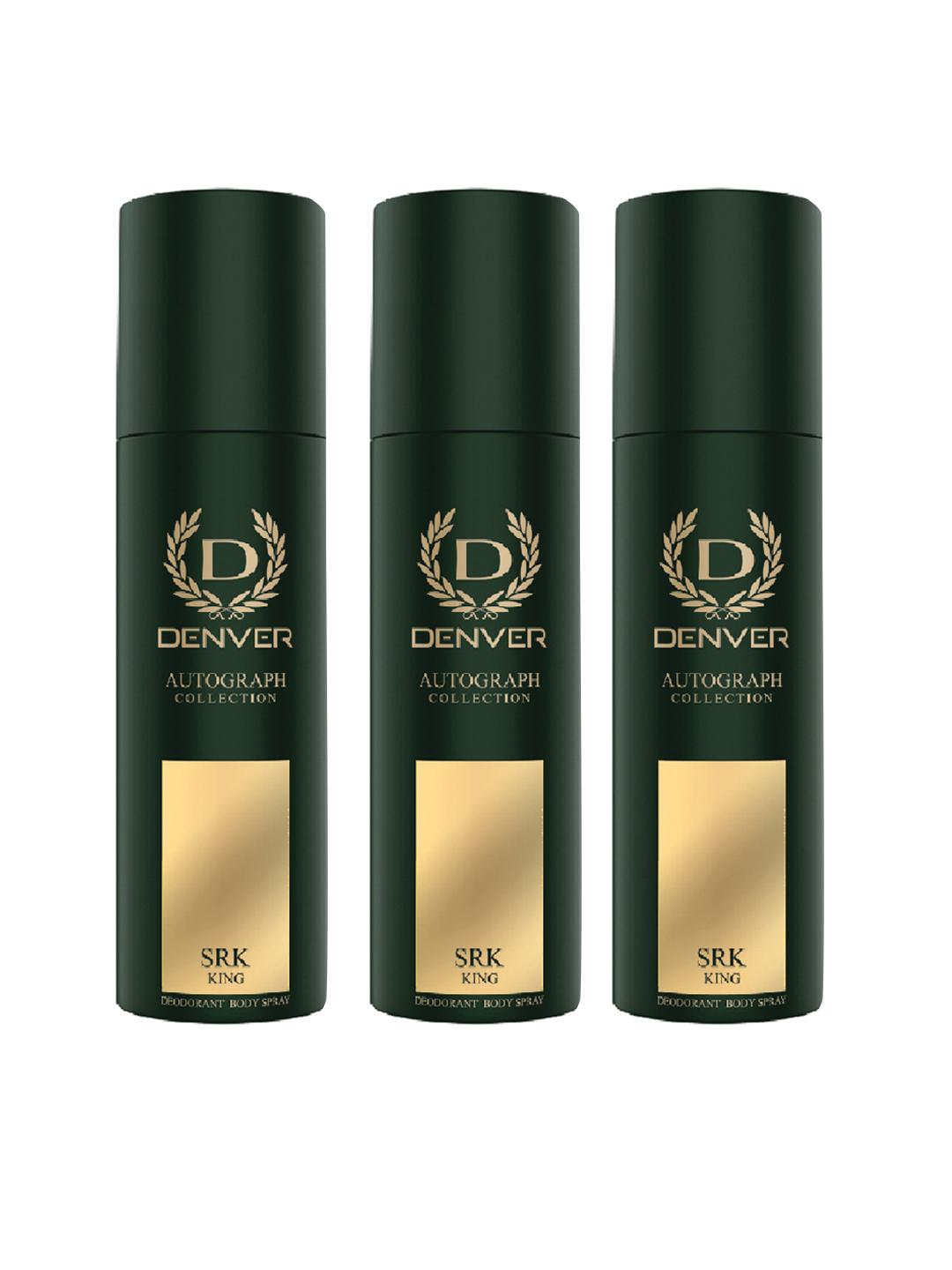 Buy Denver Men Set Of 3 SRK King Autograph Collection Perfume Body ...