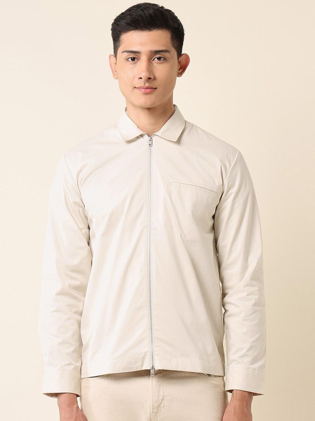 Buy U.S. Polo Assn. Men Solid Regular Fit Cotton Shacket - Shackets for ...