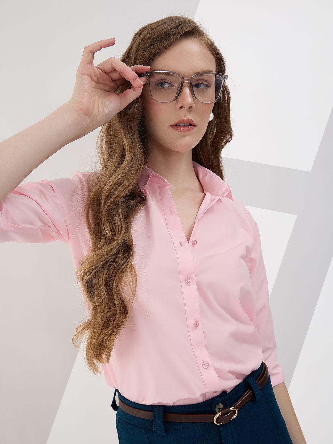 Buy Her By Invictus Women Slim Fit Casual Shirt - Shirts for Women ...
