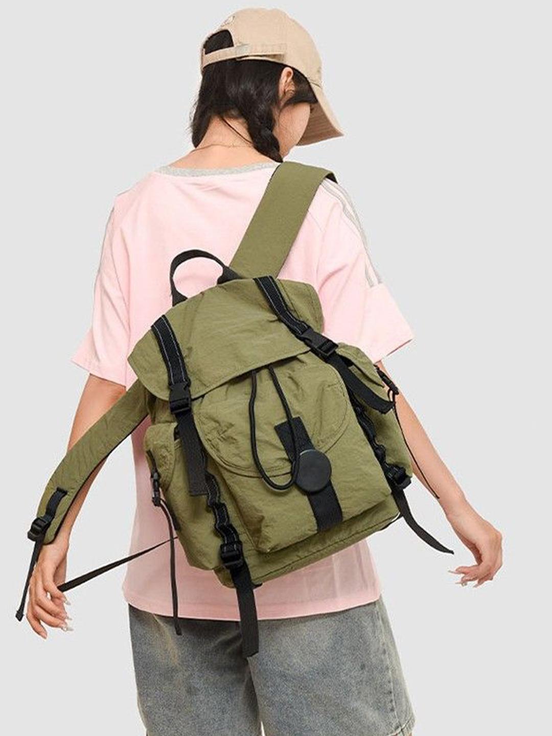 Buy Mast & Harbour Men Medium Backpack With Compression Straps ...