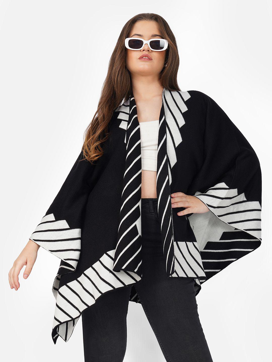 Buy JoE Hazel Women Longline Poncho - Sweaters for Women 35861316 | Myntra