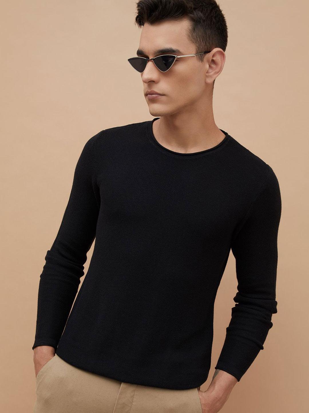 Buy CODE By Lifestyle Men Pullover - Sweaters for Men 35876835 | Myntra