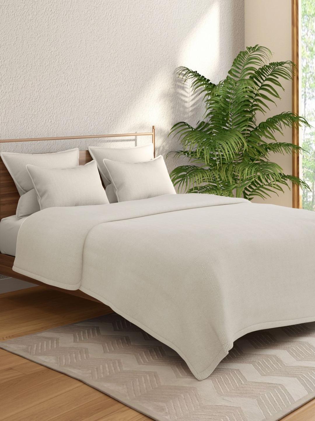 Buy Portico Serenity Touch 144 TC Cotton Bamboo Double Bed Blanket ...