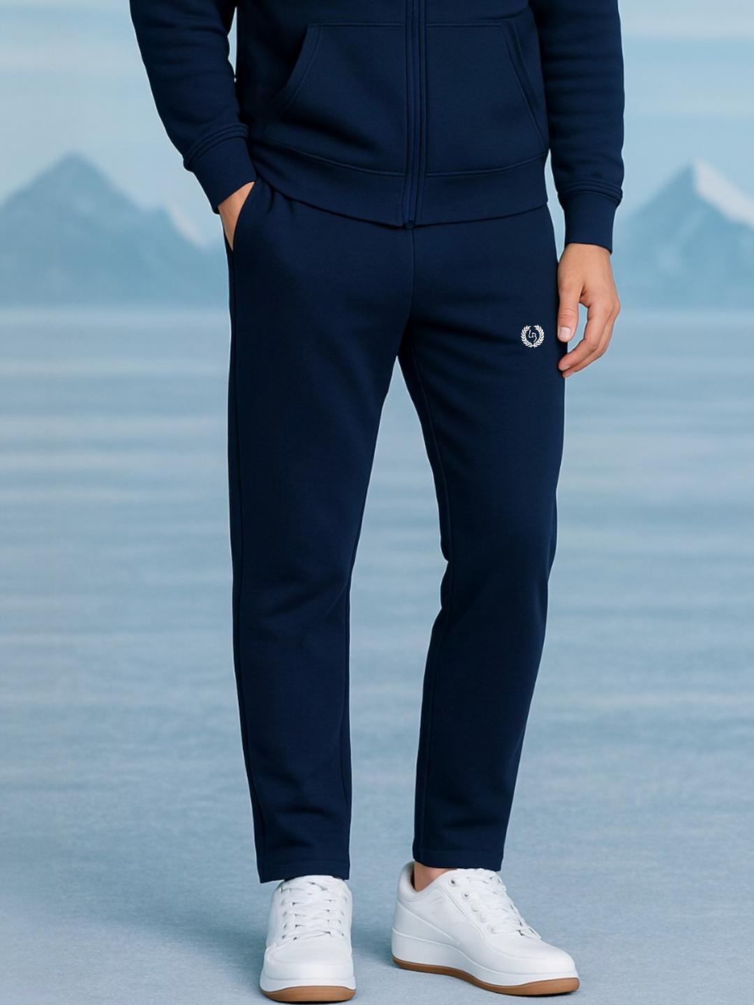 Buy Mens Cotton Fleece Winter Track Pants - Track Pants for Men ...