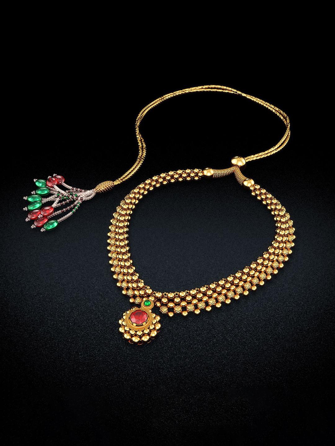Buy Joyalukkas Women 22KT Traditional Necklace Gold - Necklace Gold for ...