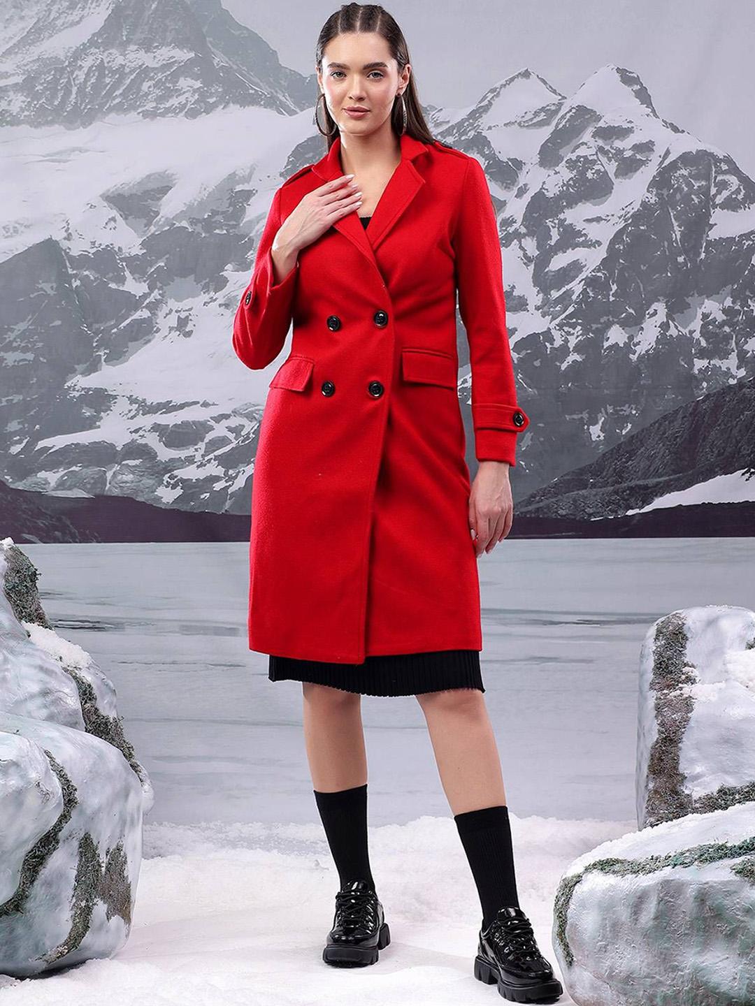 Buy Stylecast X Kotty Knee Length Overcoat - Coats for Women 35951717 ...