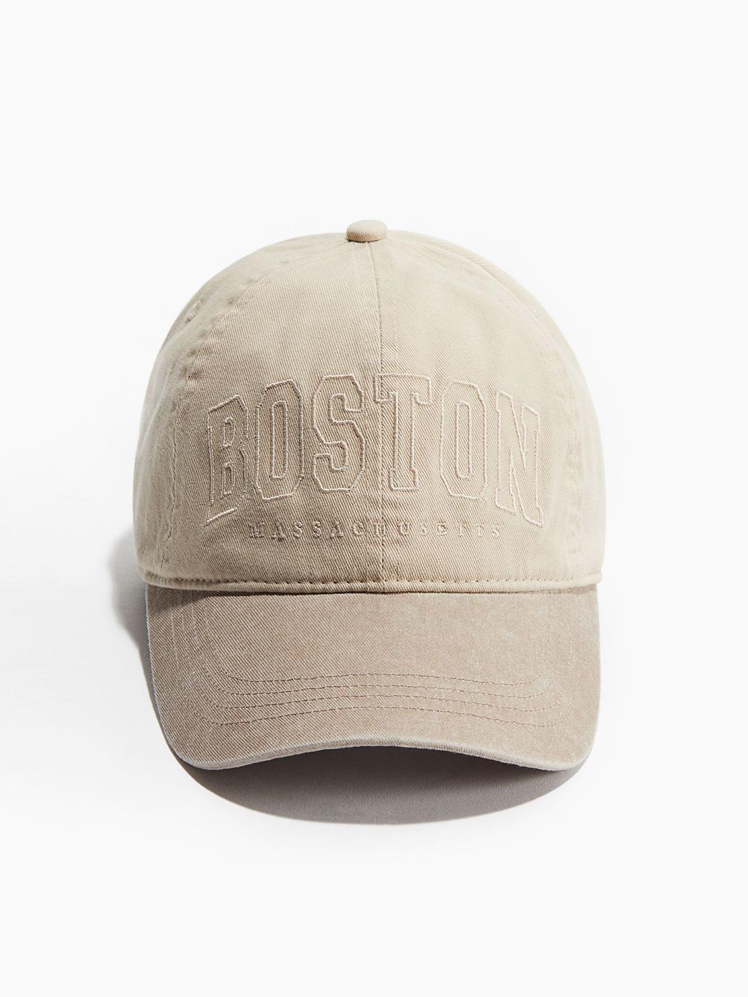 Buy H&M Motif Detail Cotton Cap - Caps for Women 36000750 | Myntra