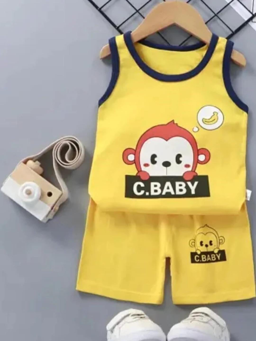 Buy STGARMENT Kids Boys Yellow Clothing Set - Clothing Set for Boys ...