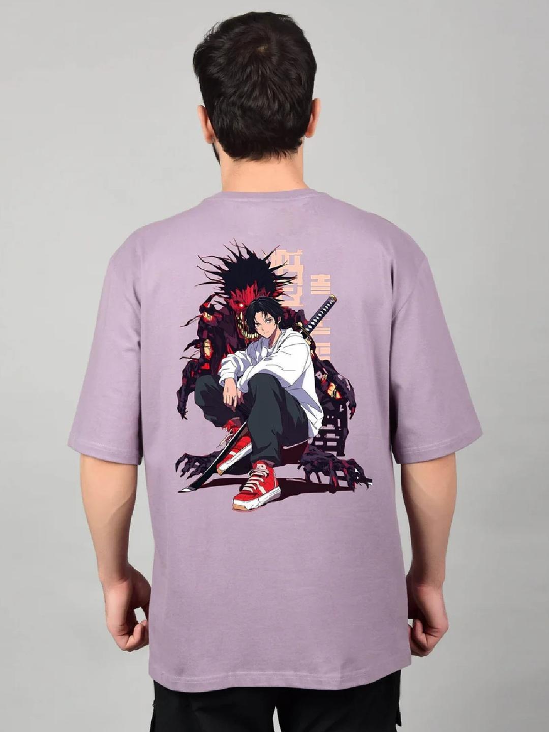 Buy MEGAKART Men Yuta Okkotsu Jujutsu Kaisen Anime Streetwear Tee ...