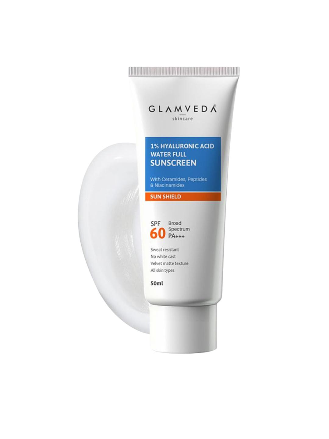 Buy GLAMVEDA Hyaluronic Acid Water Full Ultra Light SPF 60 PA+++ Face ...