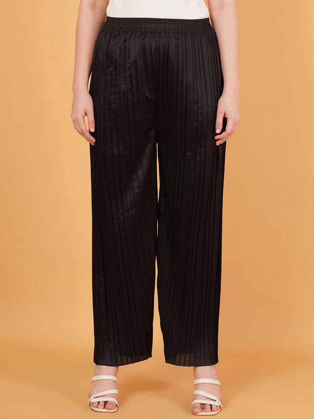 Buy Kintu Parantu Women Western Wide Leg Palazzo - Palazzos for Women ...