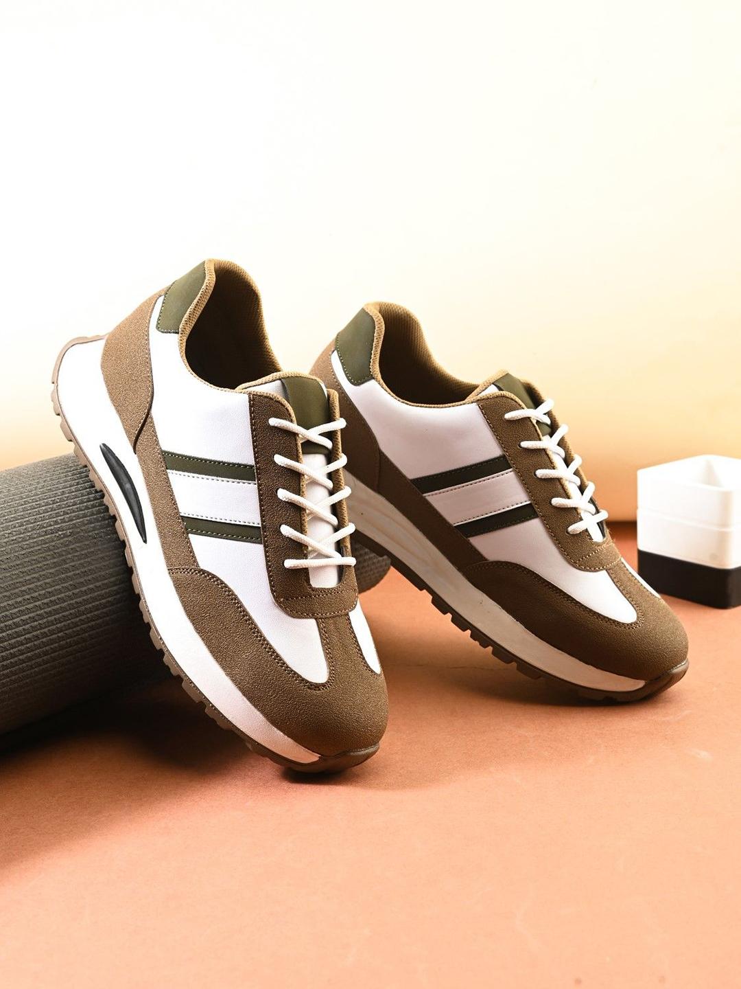 Buy The Roadster Lifestyle Co Men Colourblocked Lace Ups Lightweight ...