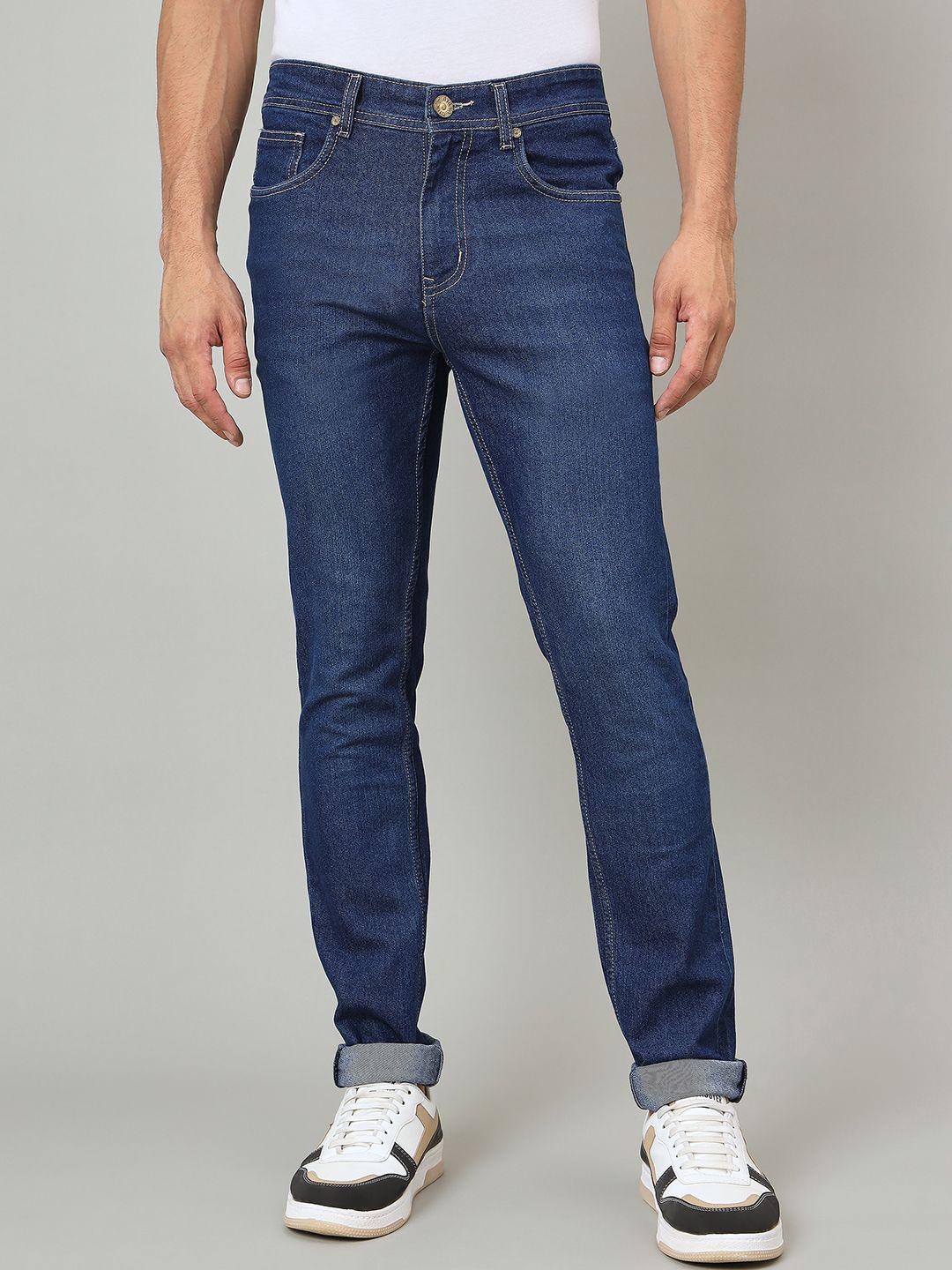 Buy Duke Men Slim Fit Mid Rise Light Fade Stretchable Jeans - Jeans for ...