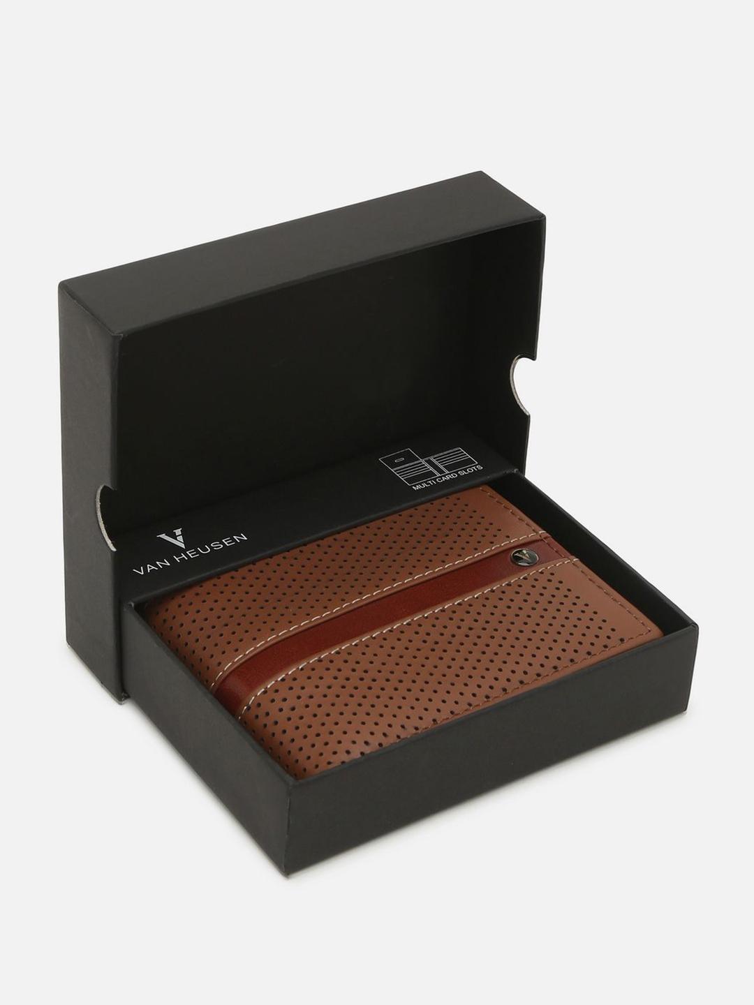 Buy Van Heusen Men Leather Two Fold Wallet - Wallets for Men 36059243 ...