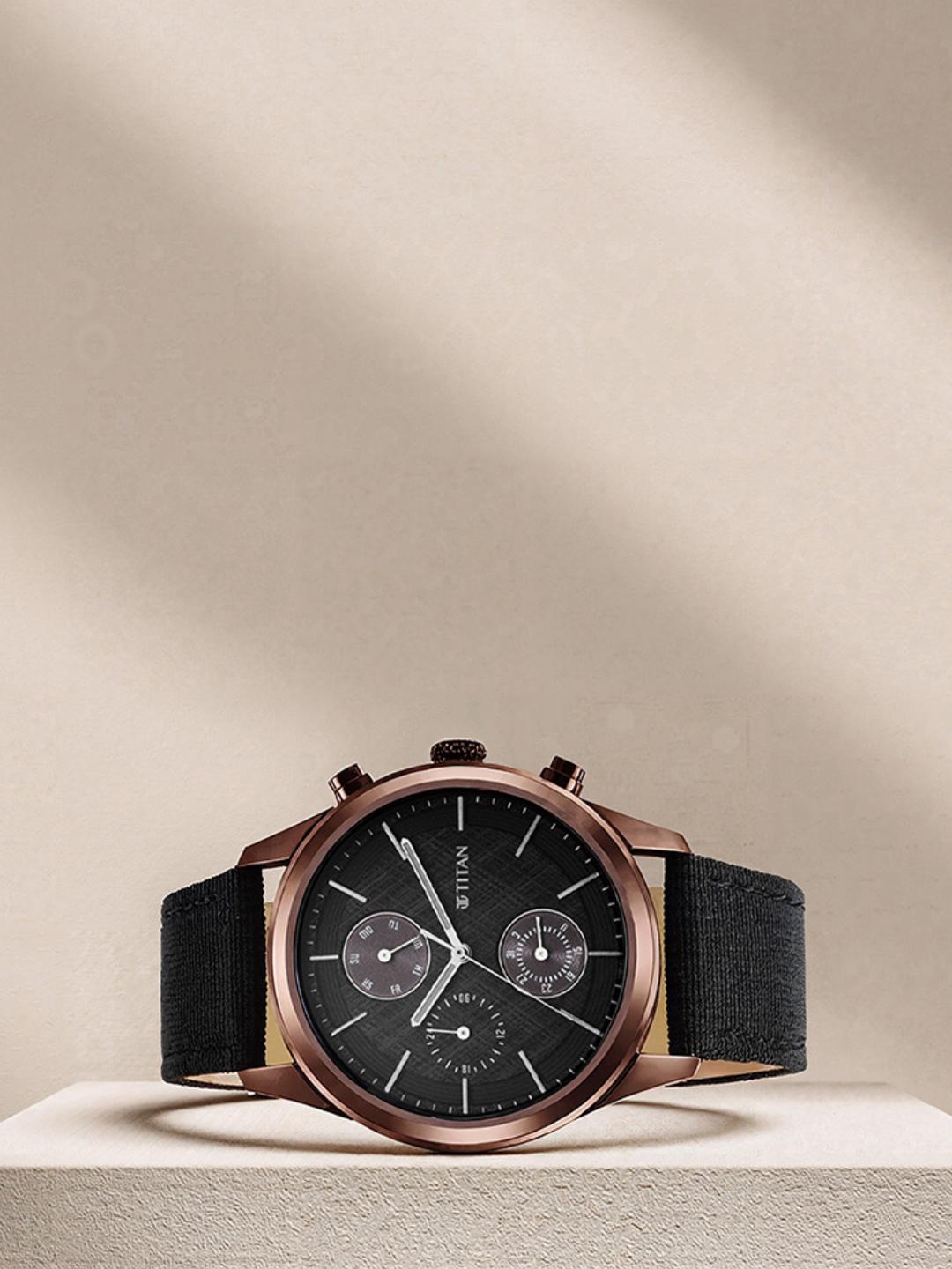 Buy Titan Neo Splash Multifunction Analog With Black Dial Watch For Men ...