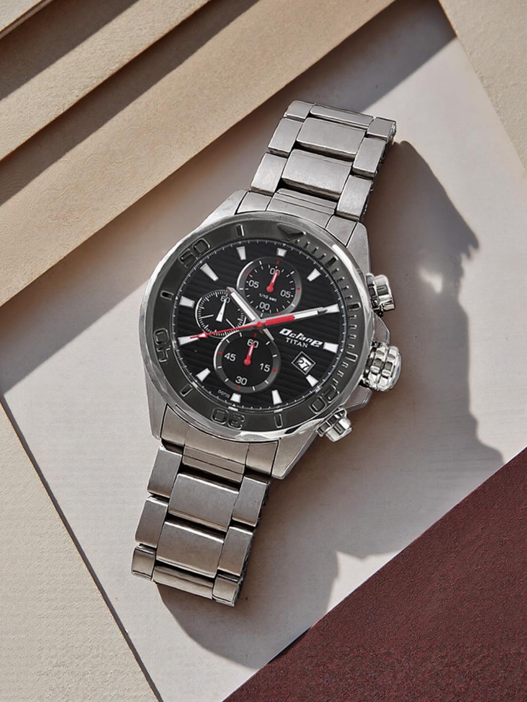 Buy Titan Octane Chronograph Analog With Black Dial Watch For Men ...