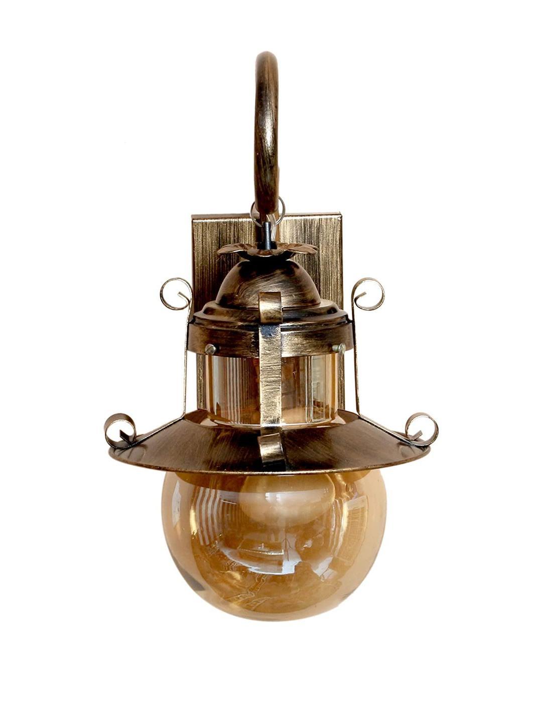Buy SWIATLO Gold Toned Metal Wall Lamps - Wall Lamps for Unisex ...