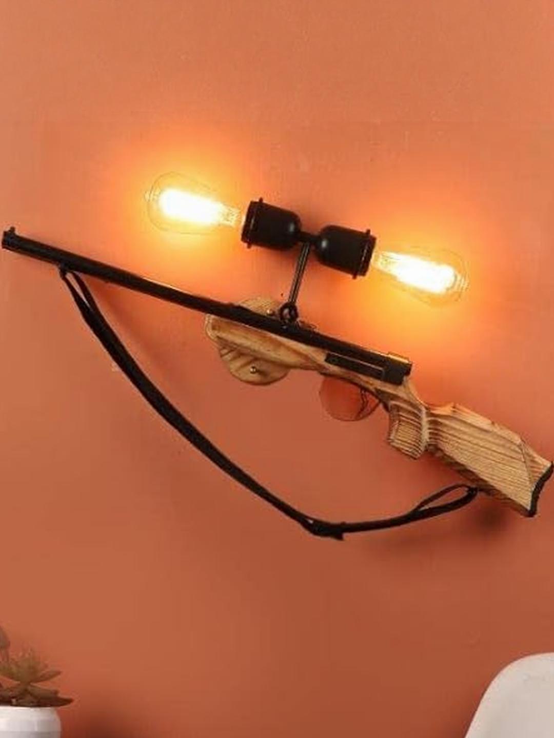Buy SWIATLO Black Metal Wall Lamps - Wall Lamps for Unisex 36070077 ...