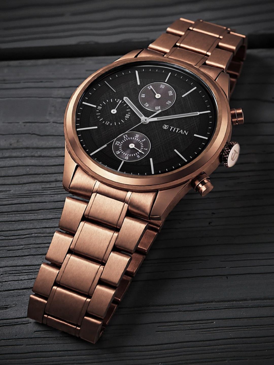 Buy Titan Neo Splash Multifunction Analog With Black Dial Watch For Men ...