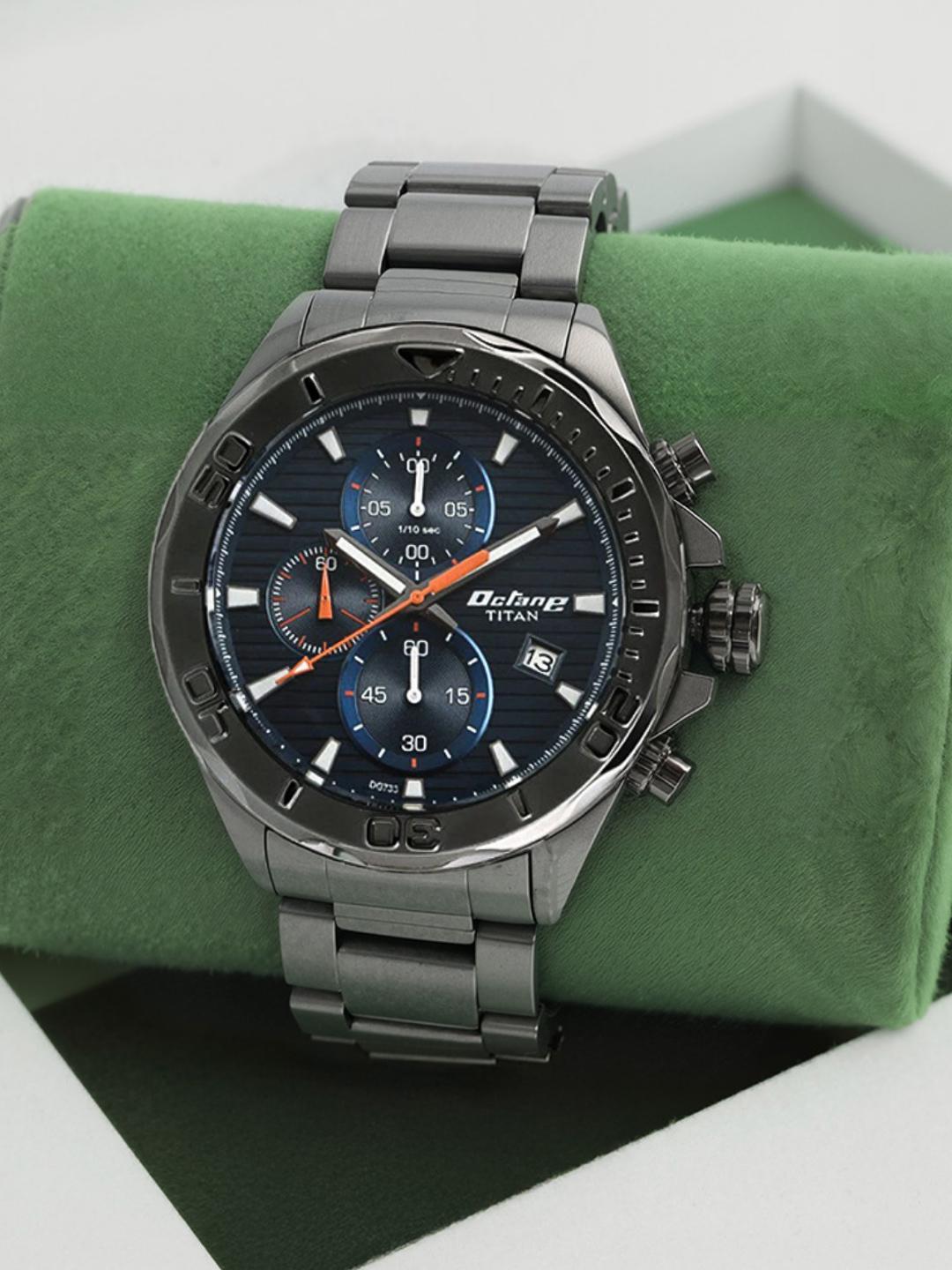 Buy Titan Octane Chronograph Analog With Blue Dial Watch For Men ...